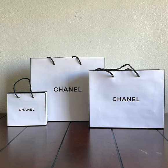 CHANEL | Other | Chanel Gift Bags | Poshmark